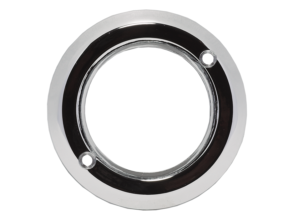 2" Chrome Plastic Bezel | Heavy Duty Lighting
