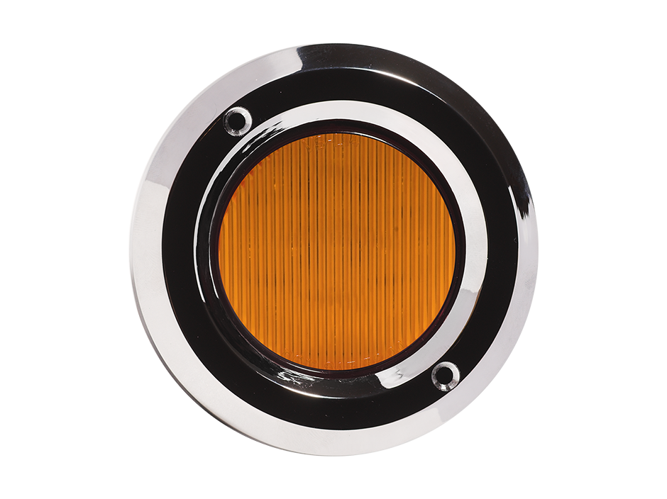 2.5" Chrome Plastic Bezel | Heavy Duty Lighting