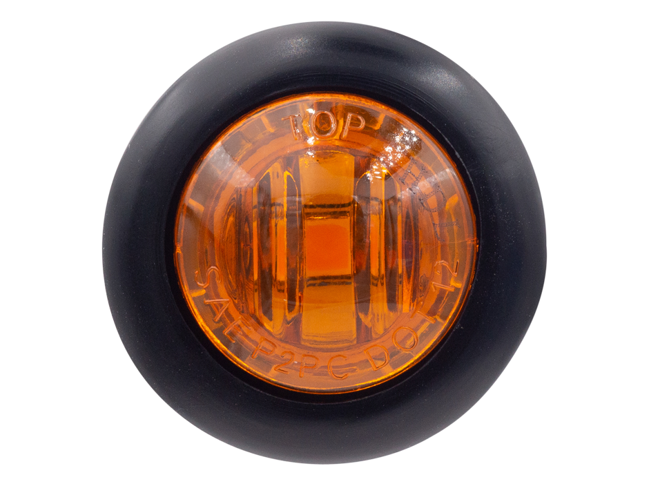 3/4" Mini Round Clearance Marker Light | 2-Wire | Heavy Duty Lighting
