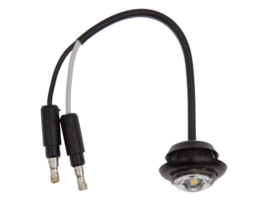 3/4" Mini Round Clearance Marker | 2 Wire | Heavy Duty Lighting