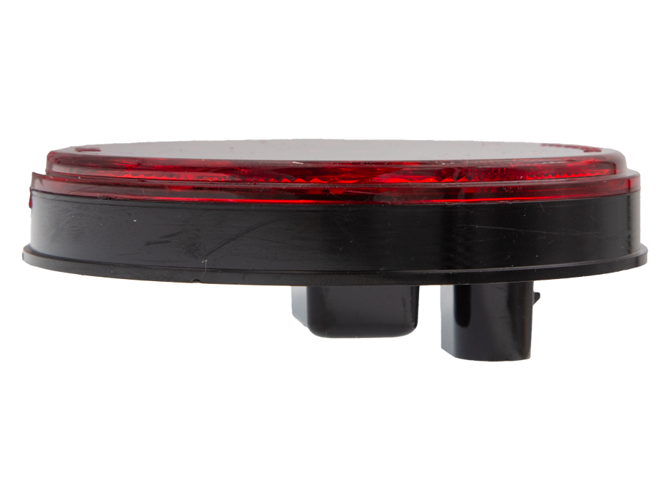 4" Round Stop Tail Turn with AMP Connector | Heavy Duty Lighting