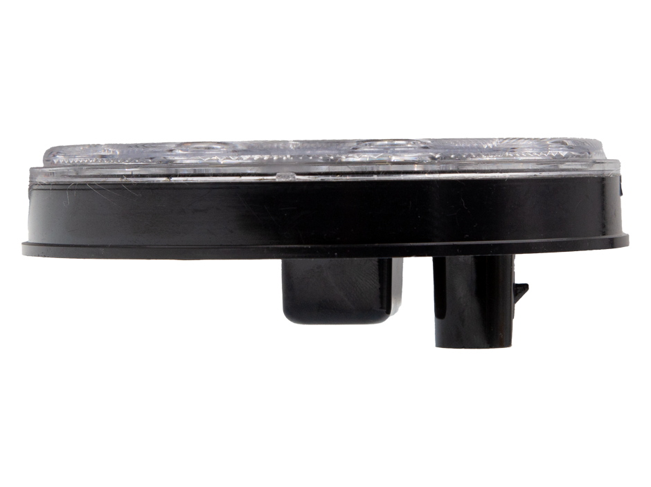 4" Round Backup Light with AMP Connector | Heavy Duty Lighting