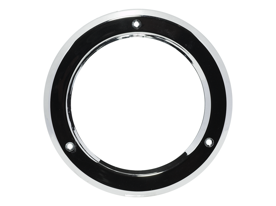 2.5" Chrome Plastic Bezel | Heavy Duty Lighting