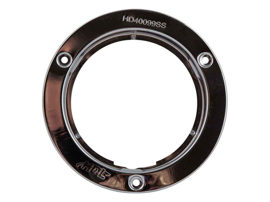 4" Stainless Security Flange | Heavy Duty Lighting