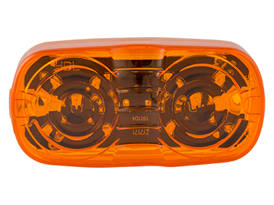 4" Double Bulls Eye Clearance Marker | Heavy Duty Lighting