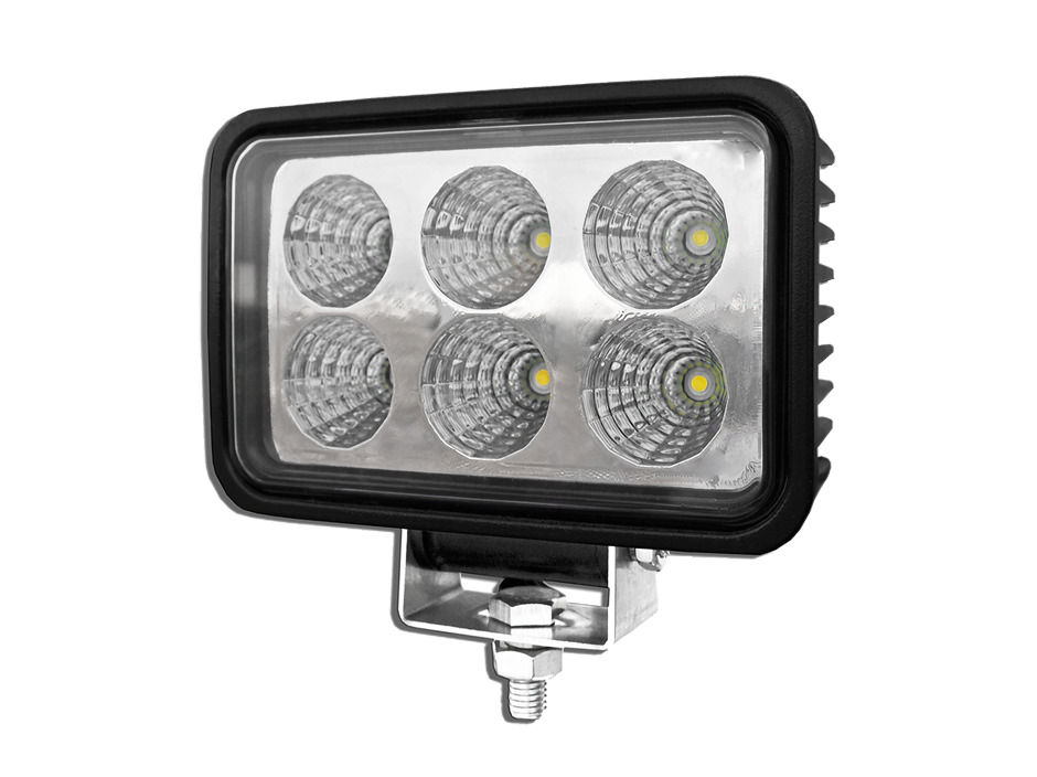 High Output Rectangular Spot Light | Heavy Duty Lighting
