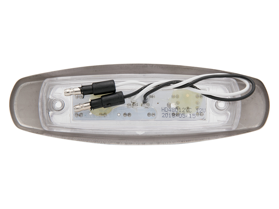 6" Clearance Marker Light with Stainless Trim | Heavy Duty Lighting