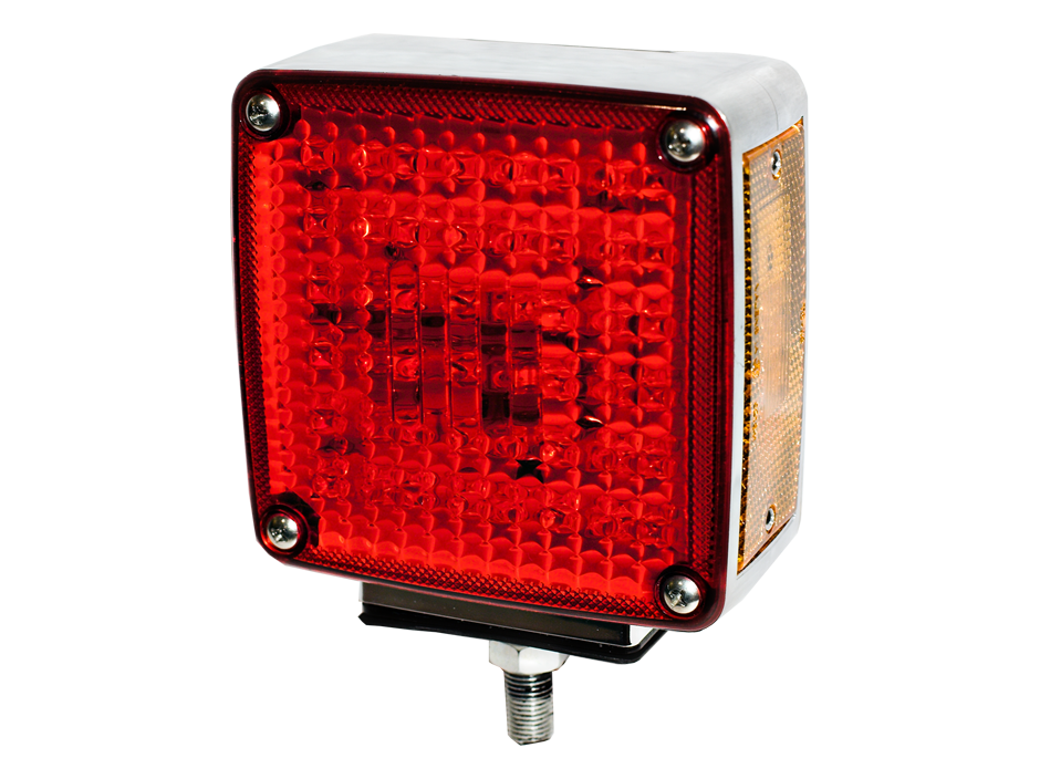 Single Post 5" Pedestal Park Turn Light | Right… | Heavy Duty Lighting