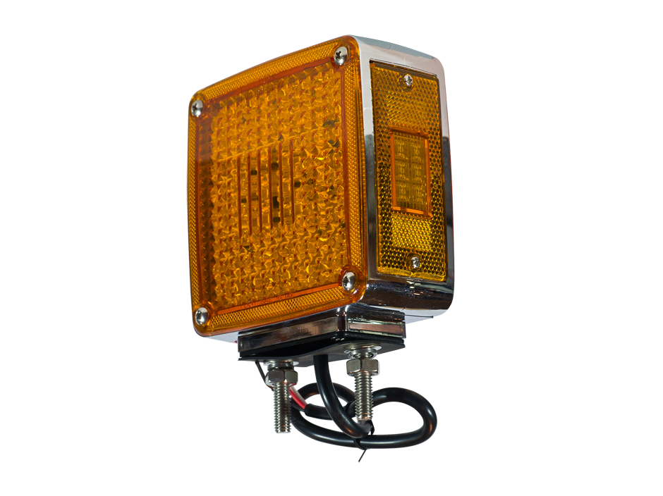 Double Post 5" Pedestal Park Turn Light | Left… | Heavy Duty Lighting