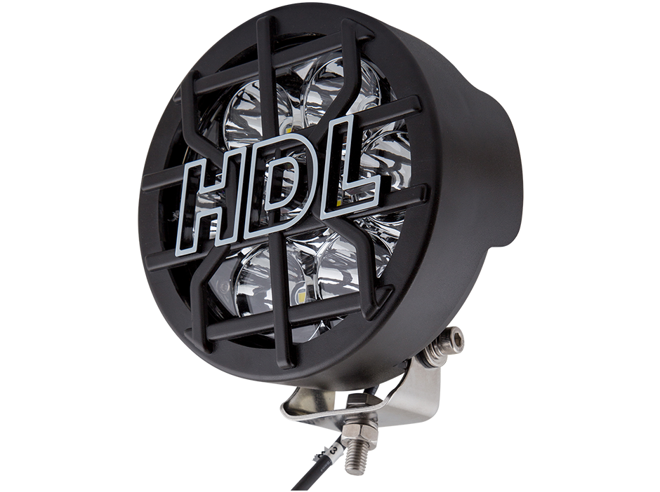 7" High Output Round LED Spot Light w/Grill… | Heavy Duty Lighting