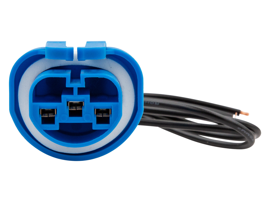 3 Pin Female Headlamp Connector | Heavy Duty Lighting